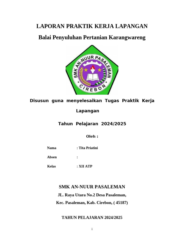 Laporan Tita | PDF