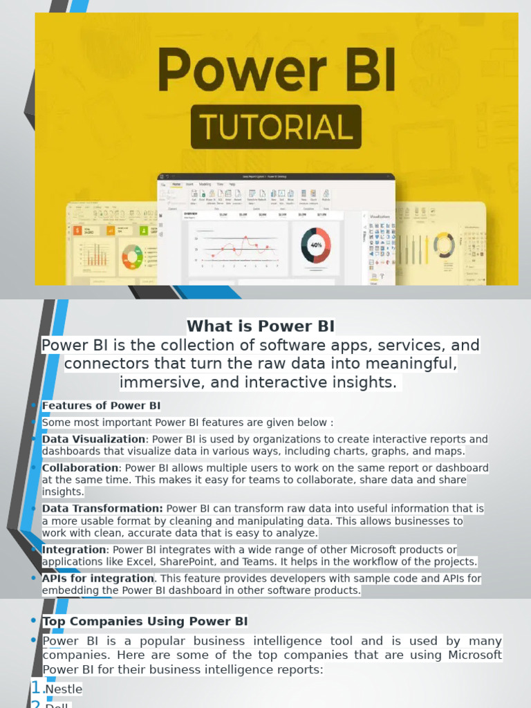 Presentation1-power bi | PDF
