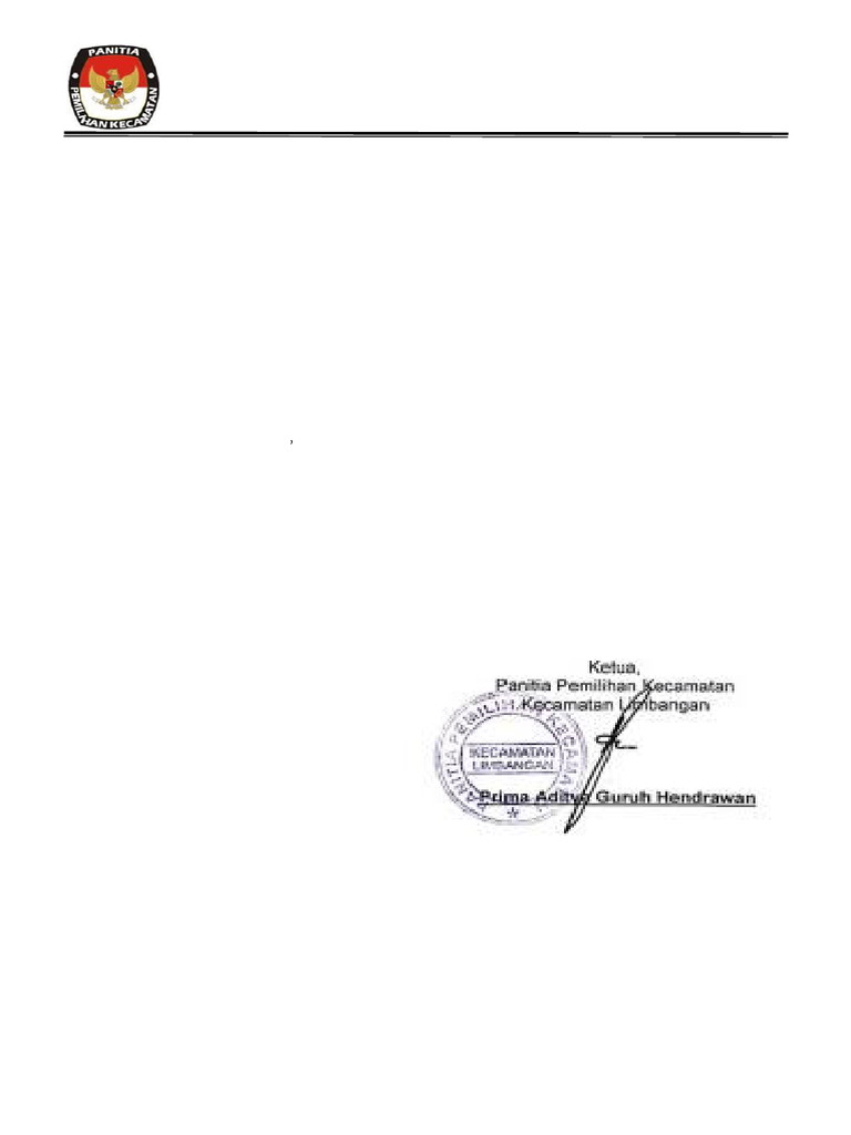 Undangan PPS Dan KPPS Senam Bersama | PDF