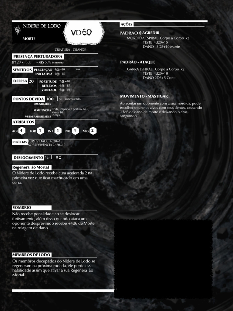 Ficha de Morte OPRG | PDF