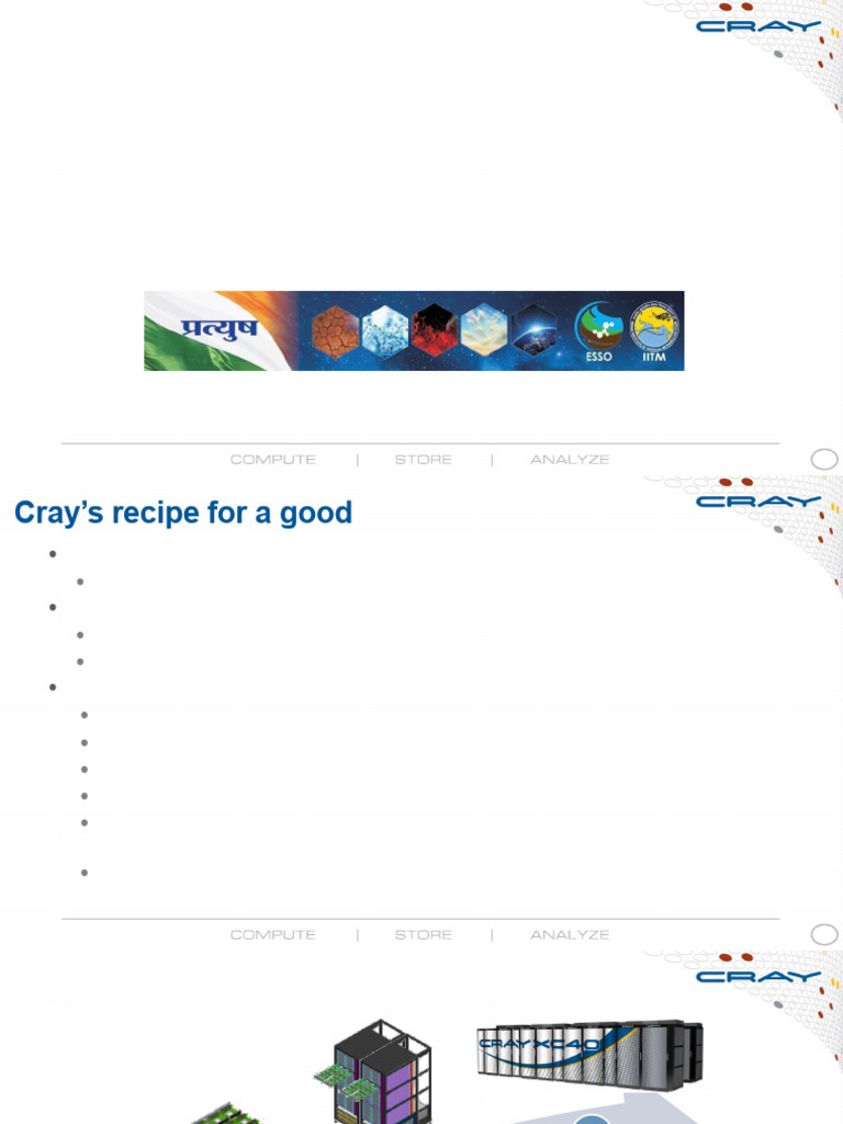 Cray XC Architecture and Interface | PDF