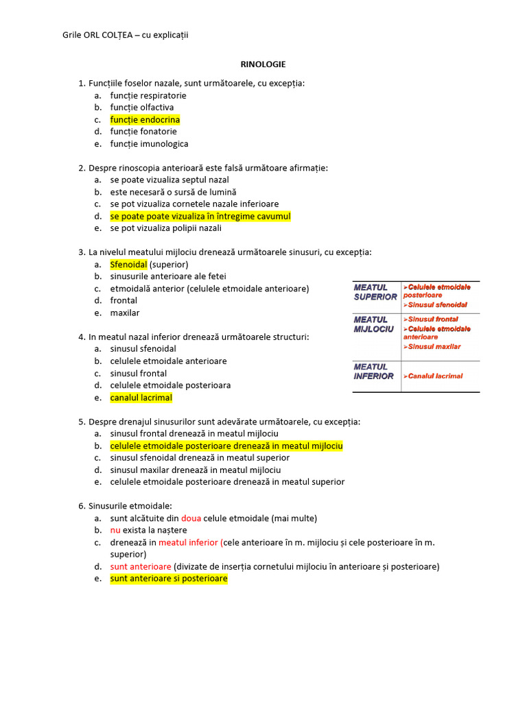 Grile Cu Explicații | PDF