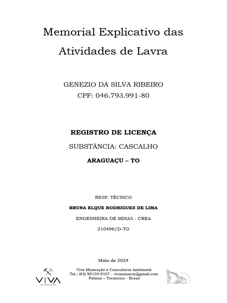 4 - Memorial Explicativo | PDF