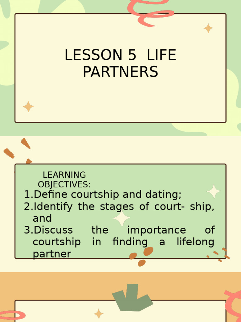 Lesson 5 Life Partners | PDF