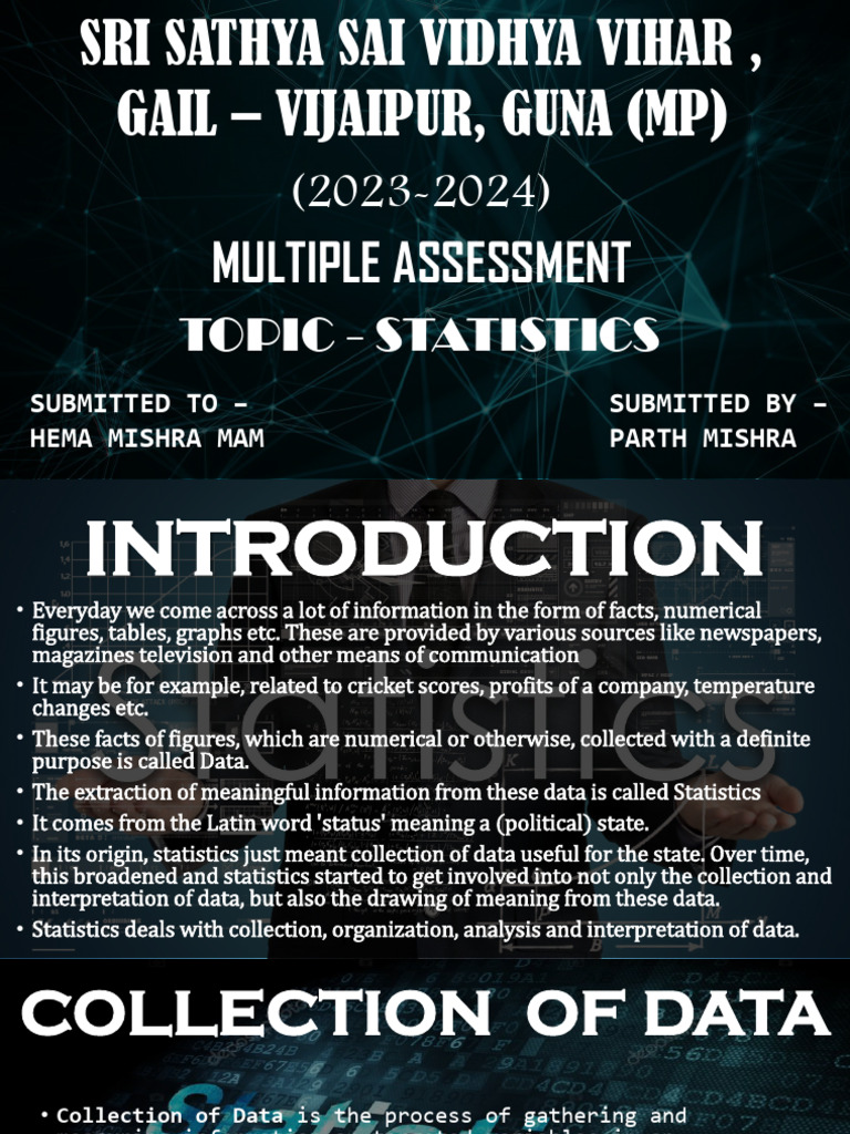 PARTH - STATISTICS.... | PDF