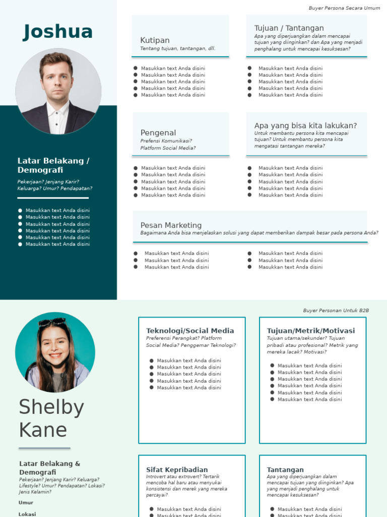 Buyer Persona Template | PDF