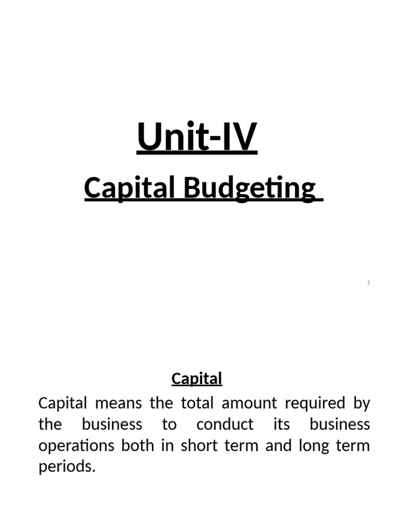 Mefa Unit-V PPT | PDF