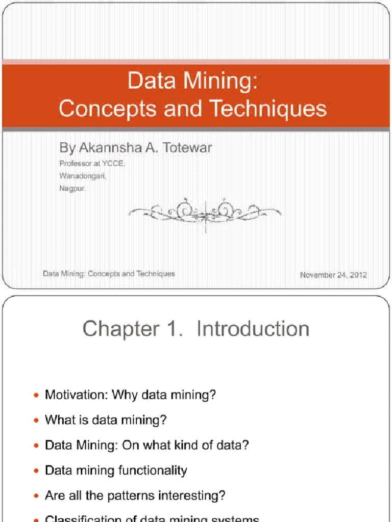 Data Mining | PDF