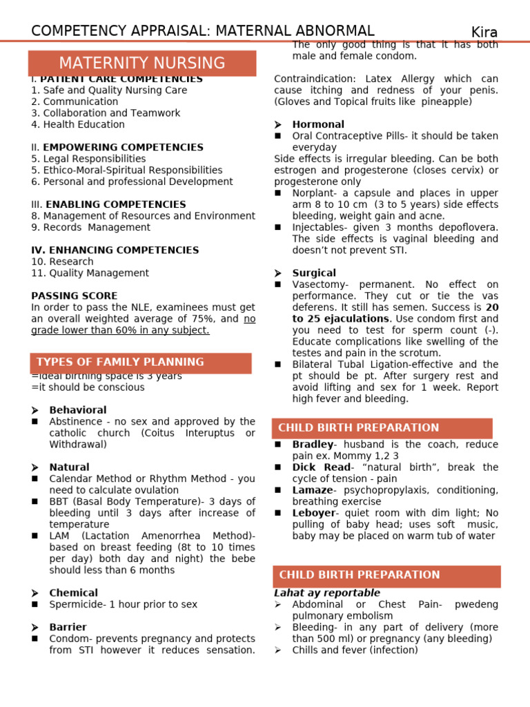 NCM 109 Maternal Abnormal | PDF | Pregnancy | Self-Improvement