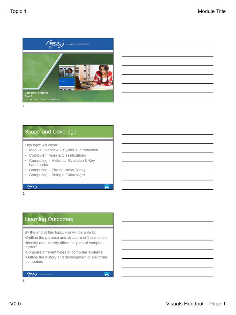 Computer Systems Lecture 1 Introduction To Computer Systems 1 Pdf Internet Of Things