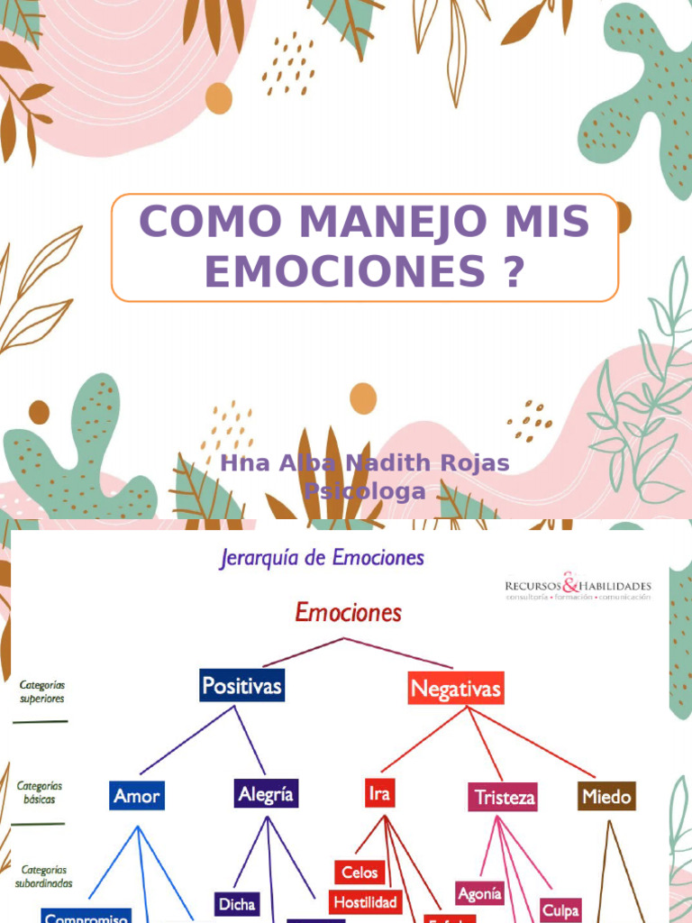 Manejo de Emociones | PDF