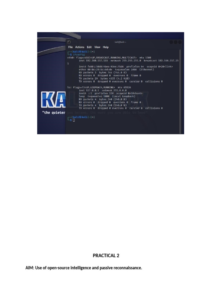 2open-Source Intelligence and Passive Reconnaissance | PDF | File Transfer Protocol | Computer ...