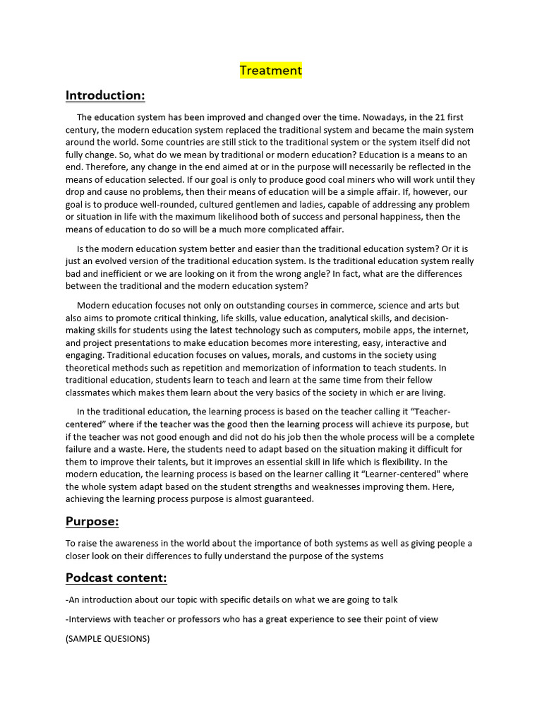 Treatment | PDF