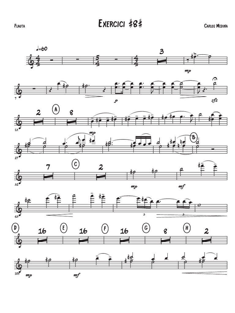 Exercici 8 - Flauta | PDF