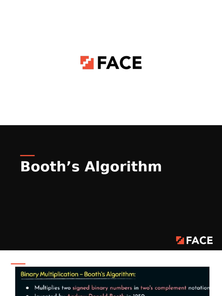 14-Booth''s Algorithm-19-08-2024 | PDF