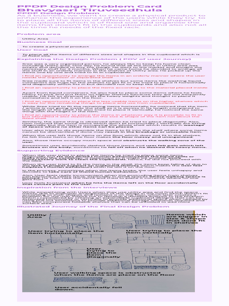 PPDP Design Problem Card | PDF
