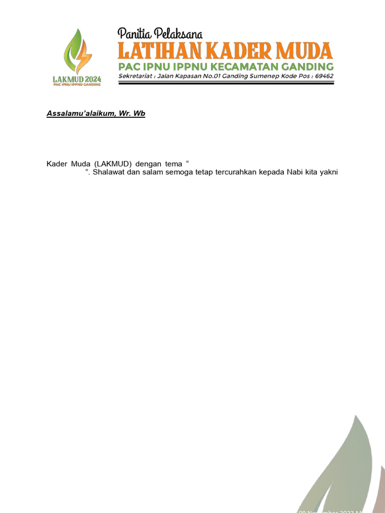 Berkas Lakmud Pac 2024 | PDF | Abrahamic Religions | Self-Improvement