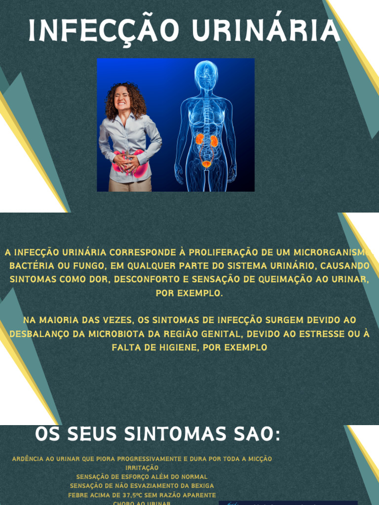 Infecção Urinária Biologia | PDF