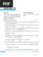 Class 10 Maths Lab Manual | PDF
