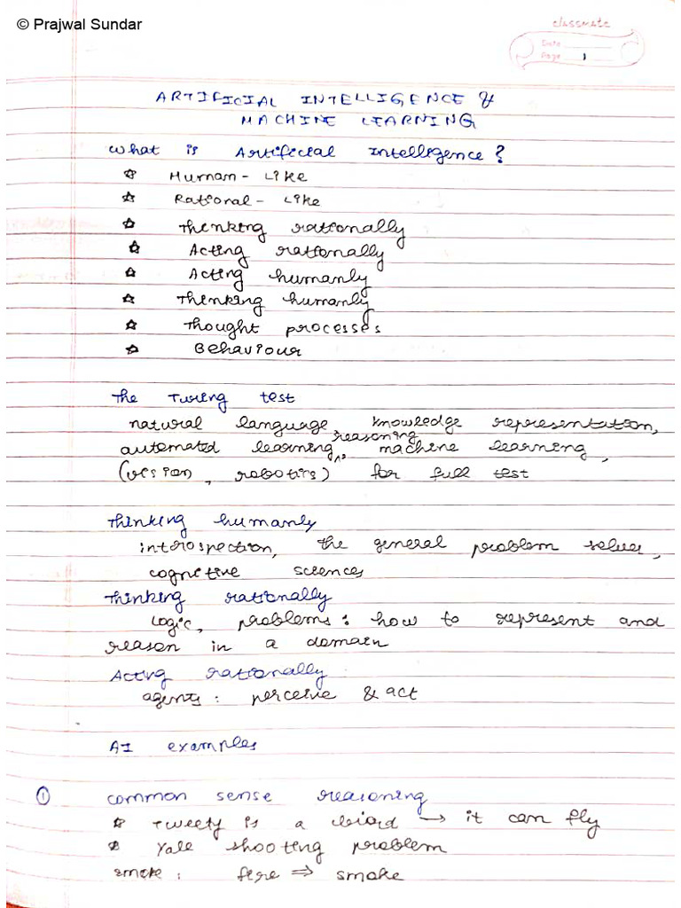 Prajwal AIML U-1 | PDF