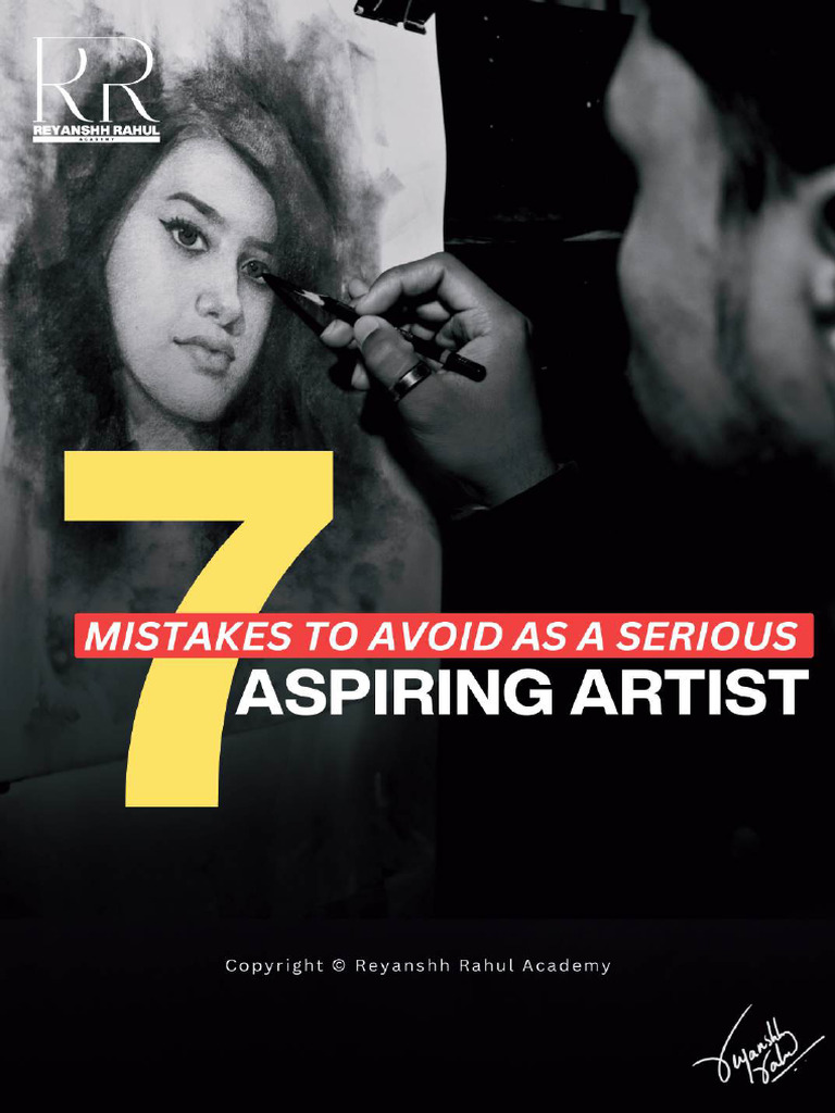 7 Mistakes To Avoid As An Aspiring Artist Pdf