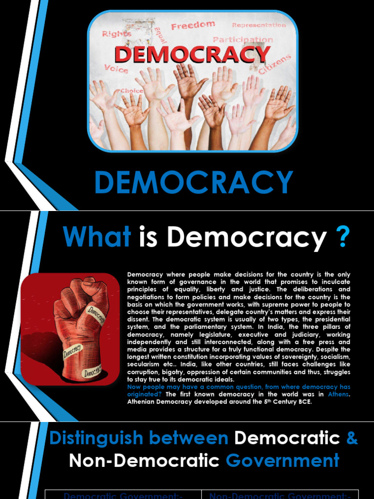 Democracy Project | PDF | Democracy | Law