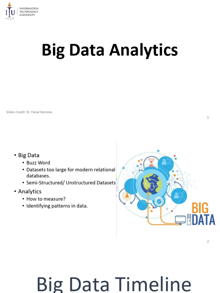 Lecture 29 - BigData | PDF