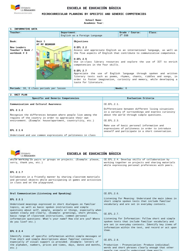 3ero Unit 3 | PDF