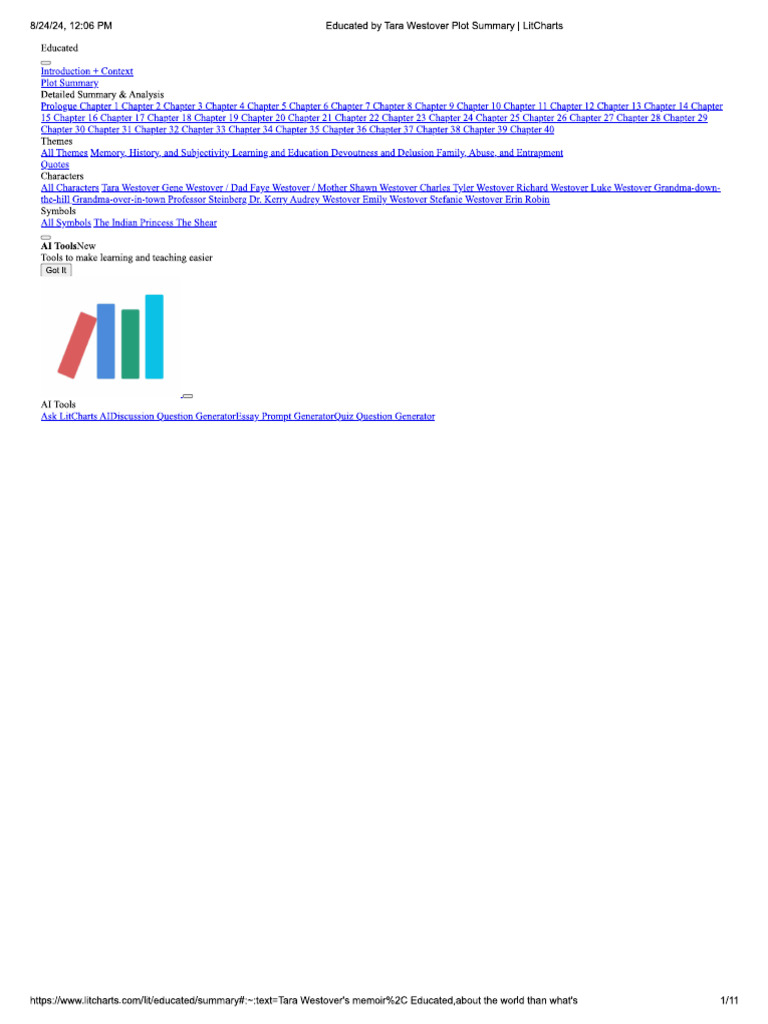 Educated by Tara Westover | PDF