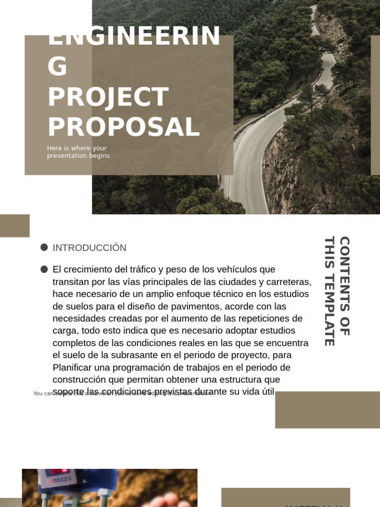 Engineerin G Project Proposal: Here Is Where Your Presentation Begins | PDF