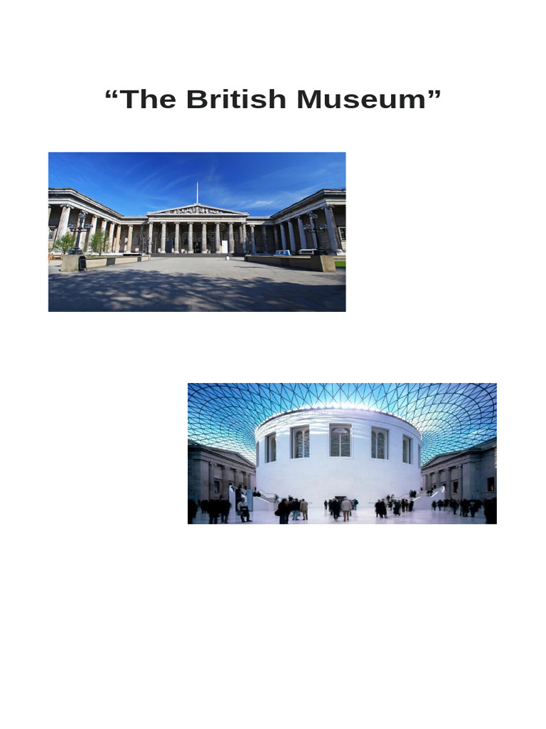The British Museum Pdf