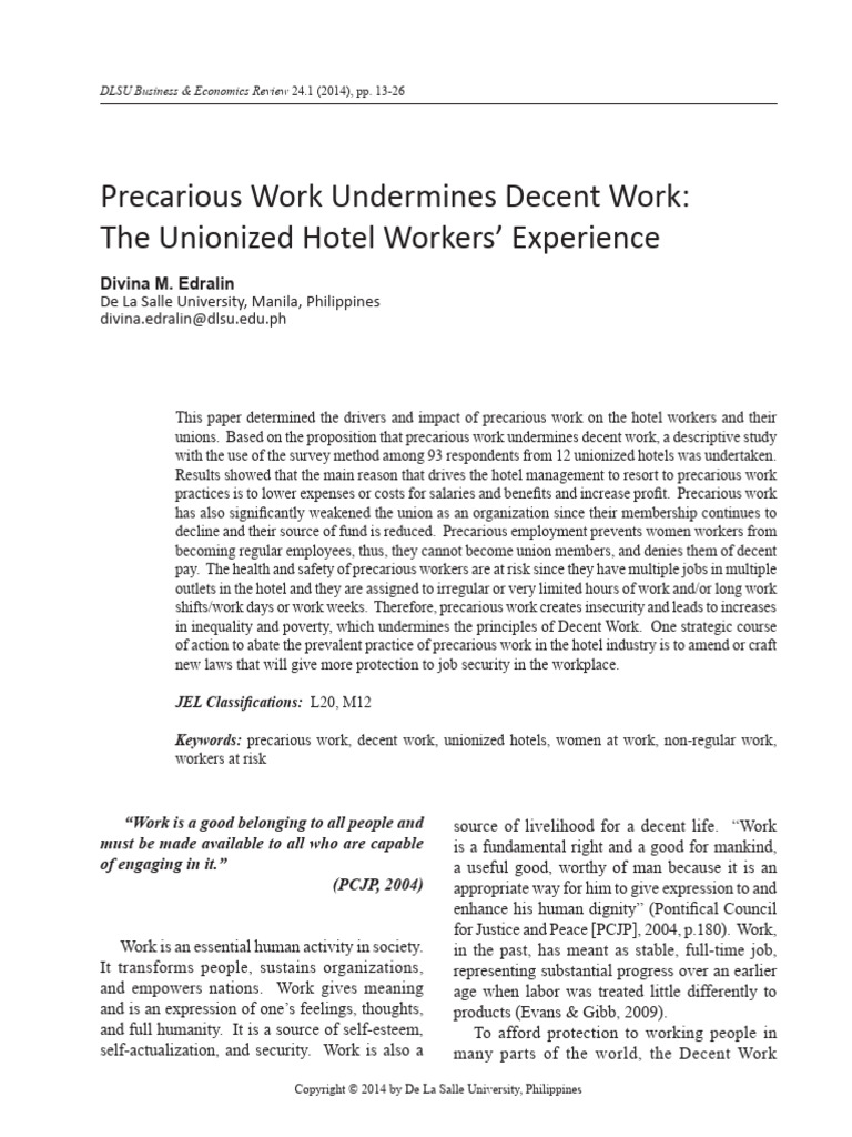 Precarious-Work-Undermines-Decent-Work-1 | PDF