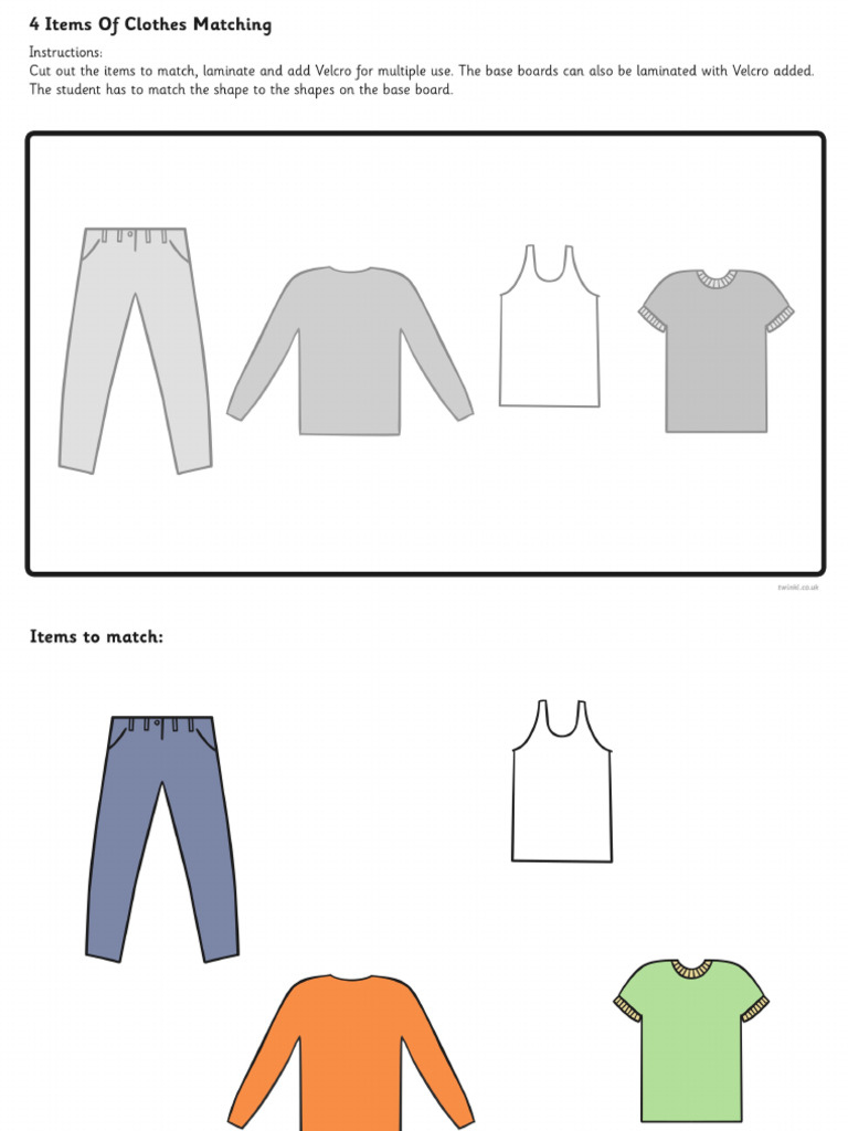 Clothes Matching | PDF