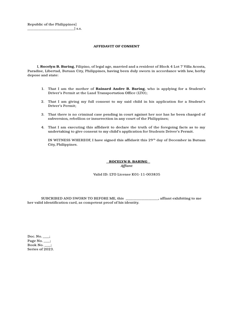 Students Permit Authorization | PDF