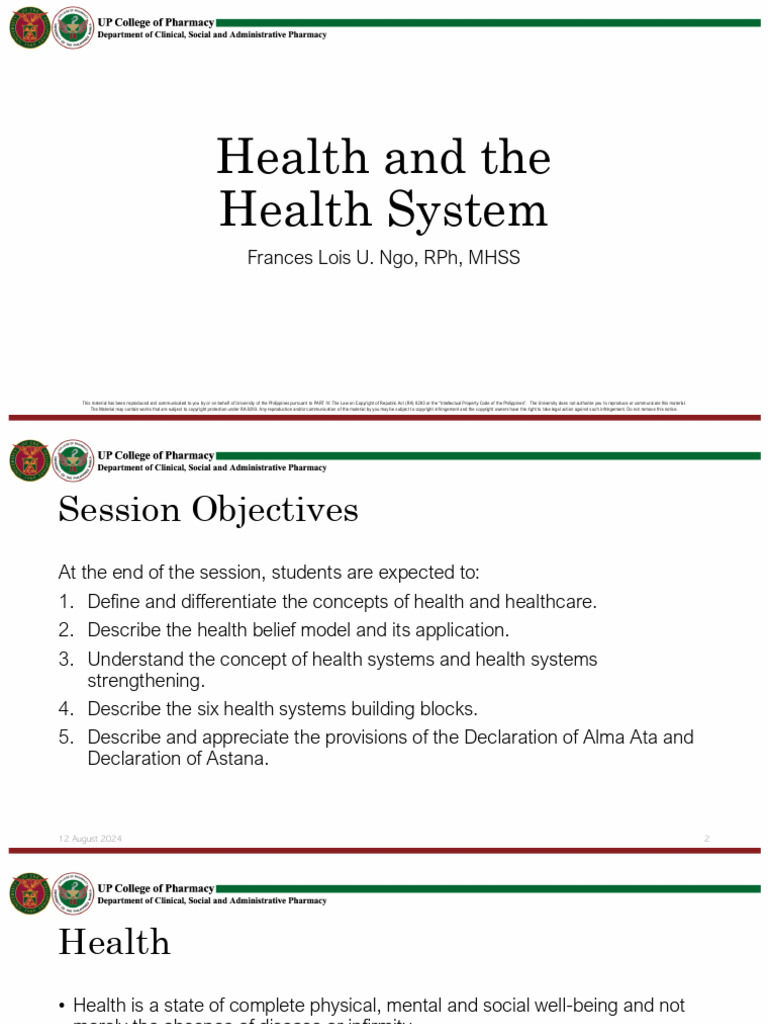 Health in The Philippines | PDF