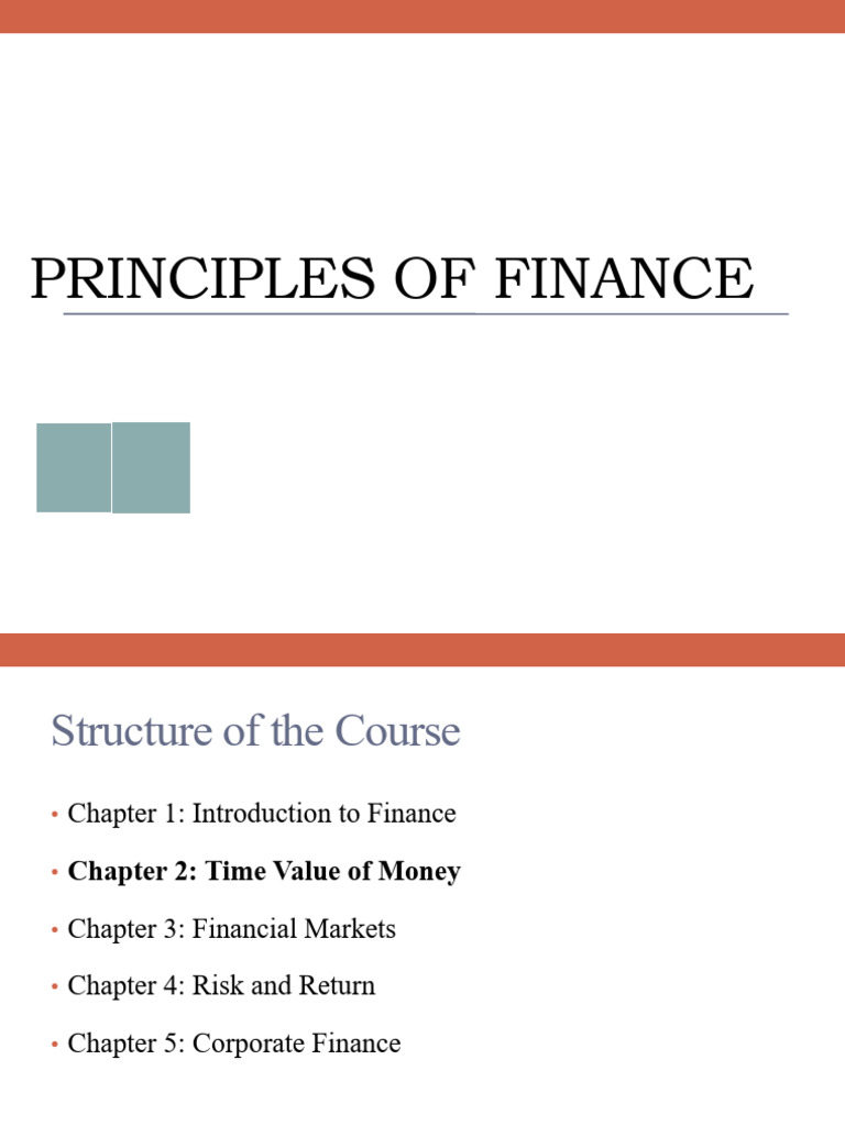 Chapter 2 Time Value of Money 2 | PDF
