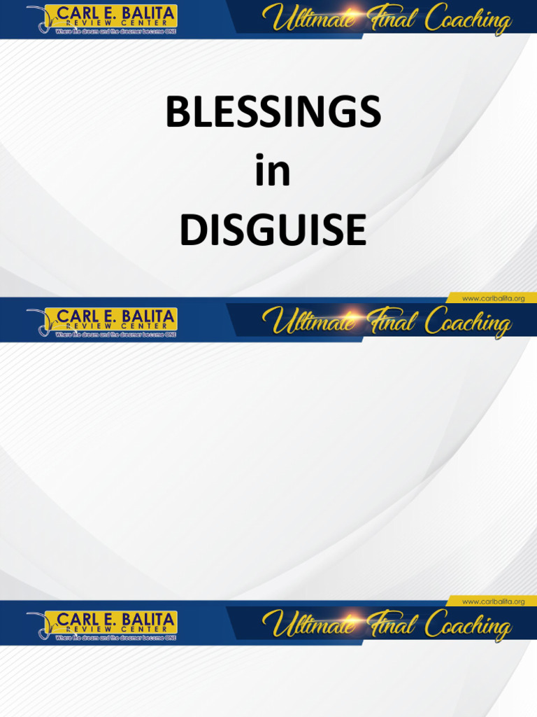 blessings | PDF