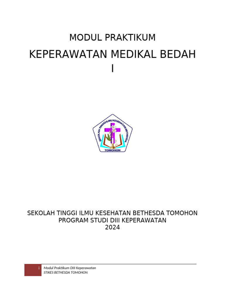 Modul Keperawatan Medikal Bedah 1 | PDF