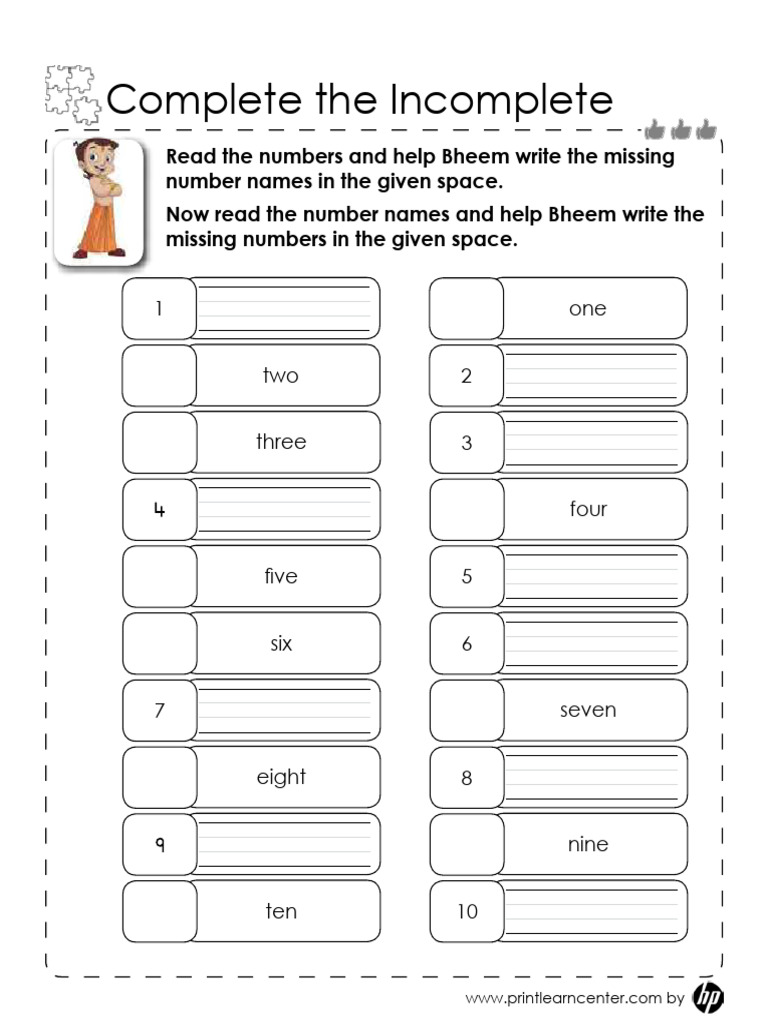 4 5 6 Math Number - Sense Forward - Backward - Counting 2 1 | PDF