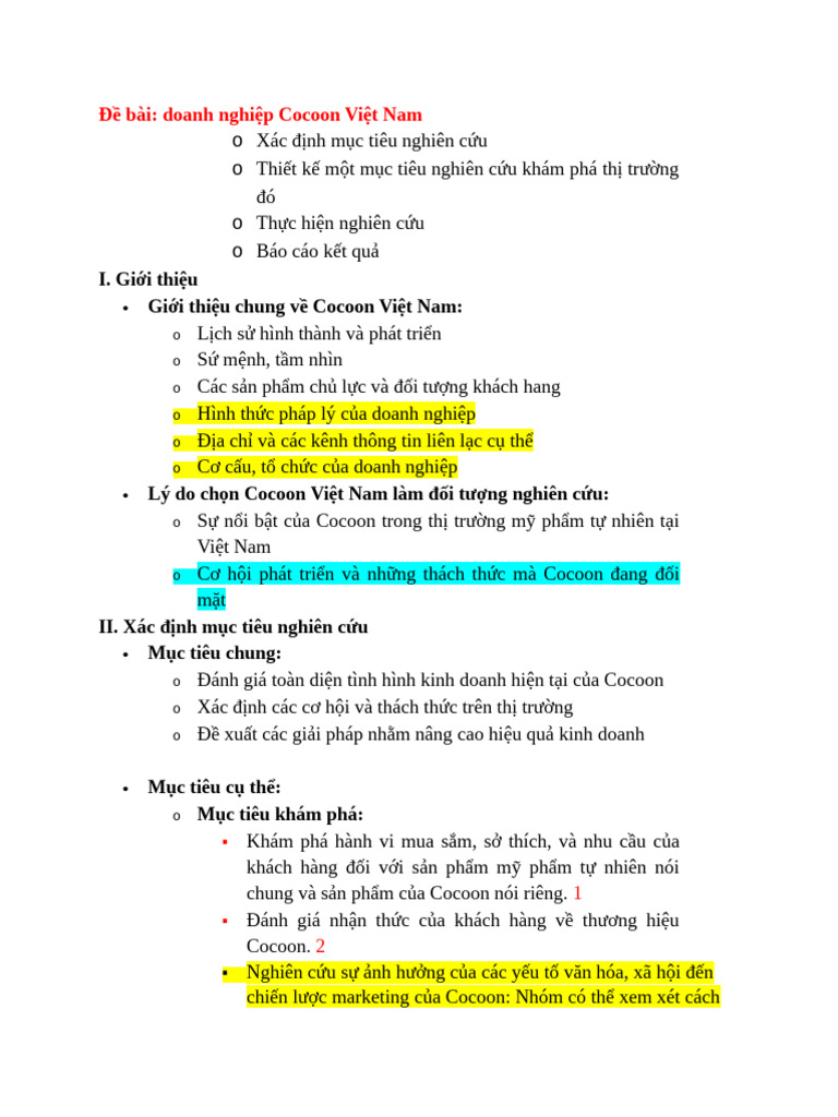 Bài Tập Nhóm Marketing N05 | PDF