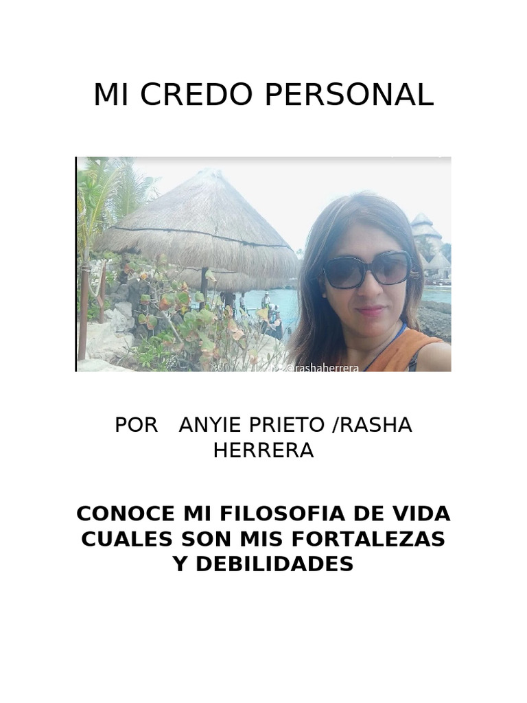 Mi Credo Personal | PDF