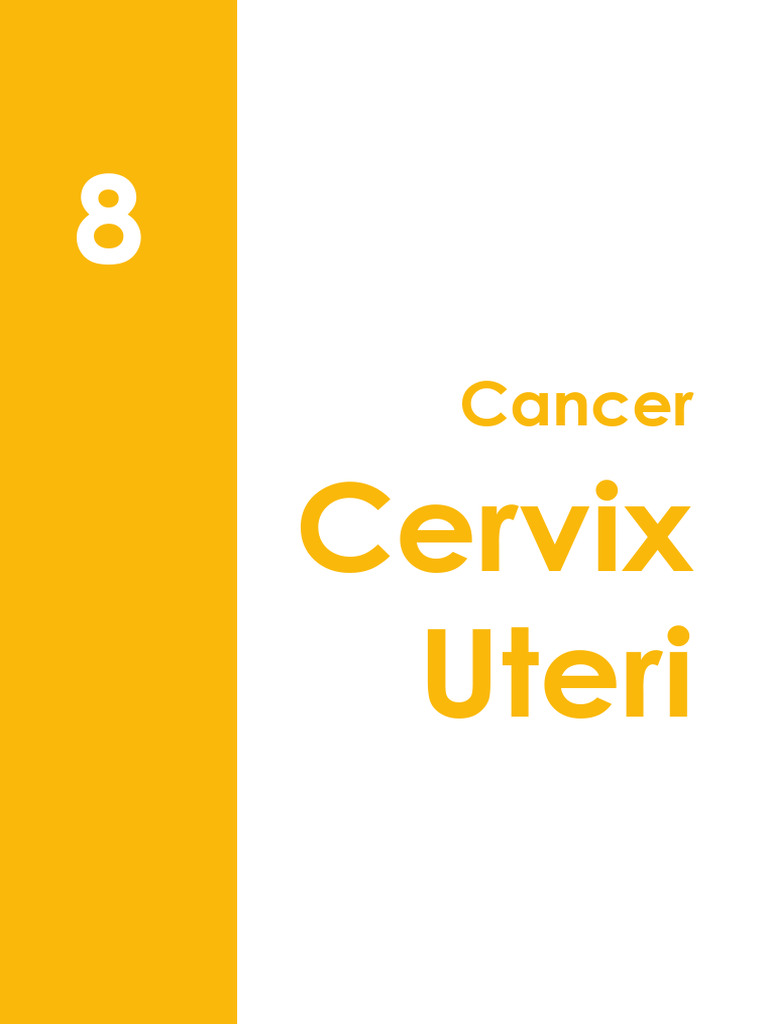 Chapter 8 Cancer Cervix Uteri | PDF | Cervical Cancer | Radiation Therapy