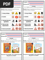 Bahagi NG Aklat Final Worksheet | PDF | Language Arts & Discipline ...