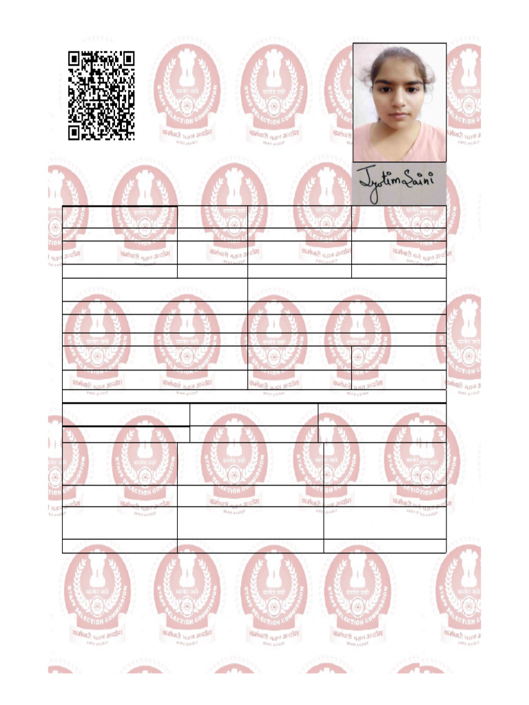 Application Form Draft Print For All | PDF