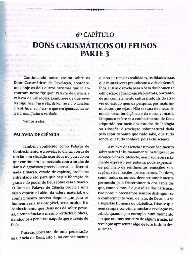 Introdução de Dons Editado 6 | PDF