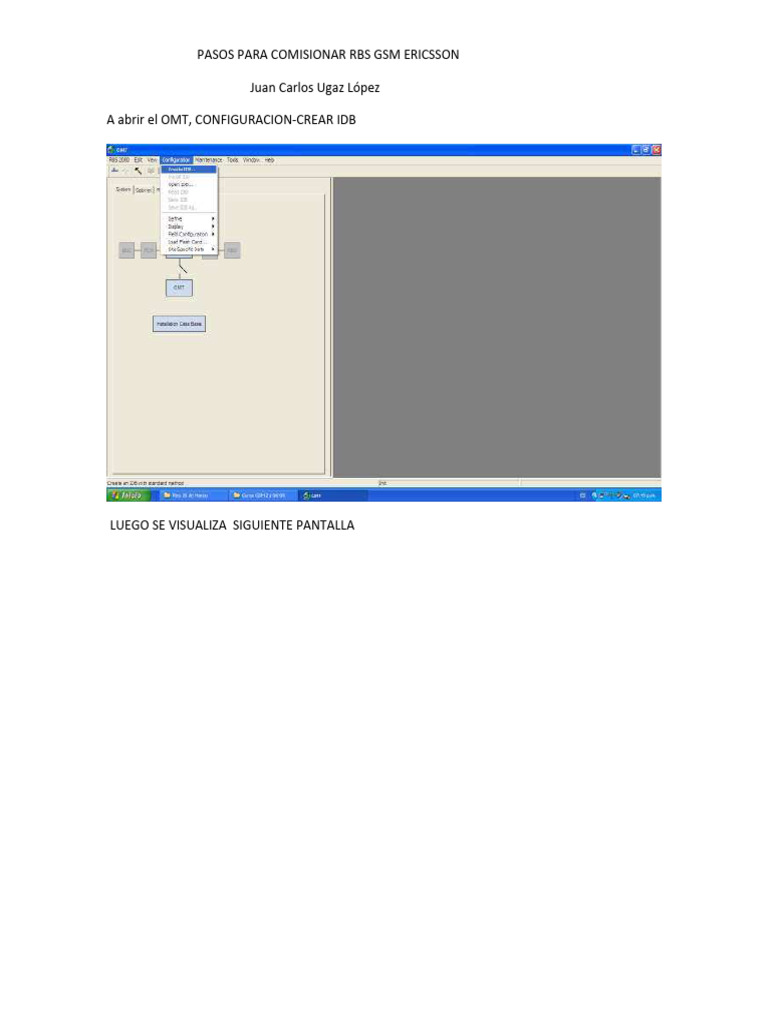 Pasos para Comisionar RBS GSM Ericsson | PDF | Home & Garden