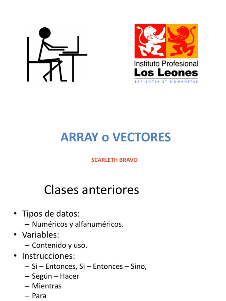 Clase 8 - Array | PDF