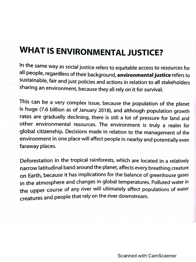 MEP Environmental Justice | PDF