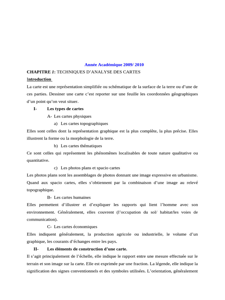 Cours de Terminale. | PDF