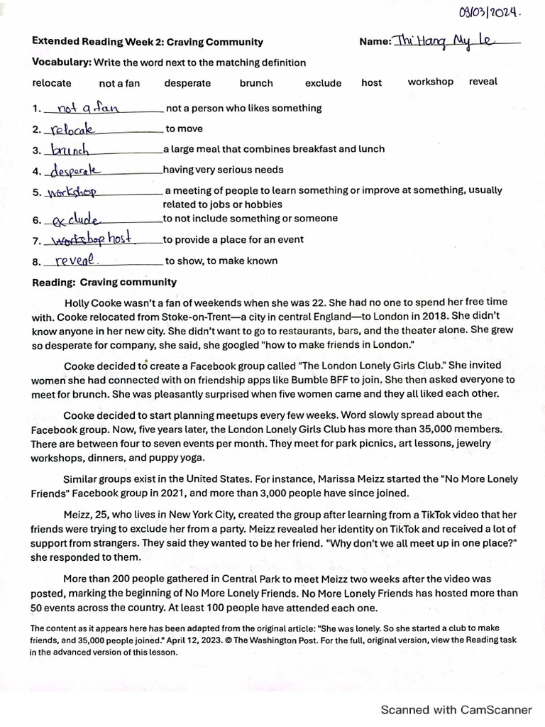 Craving Community | PDF